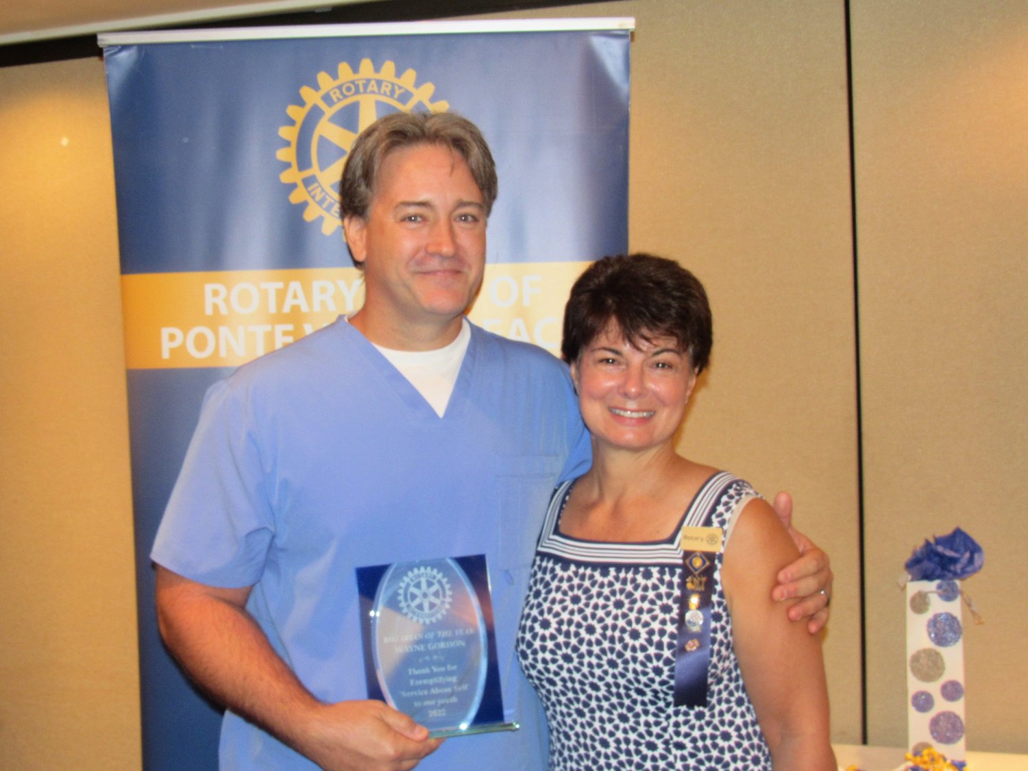 Rotary Club of Ponte Vedra Beach installs president, presents awards ...