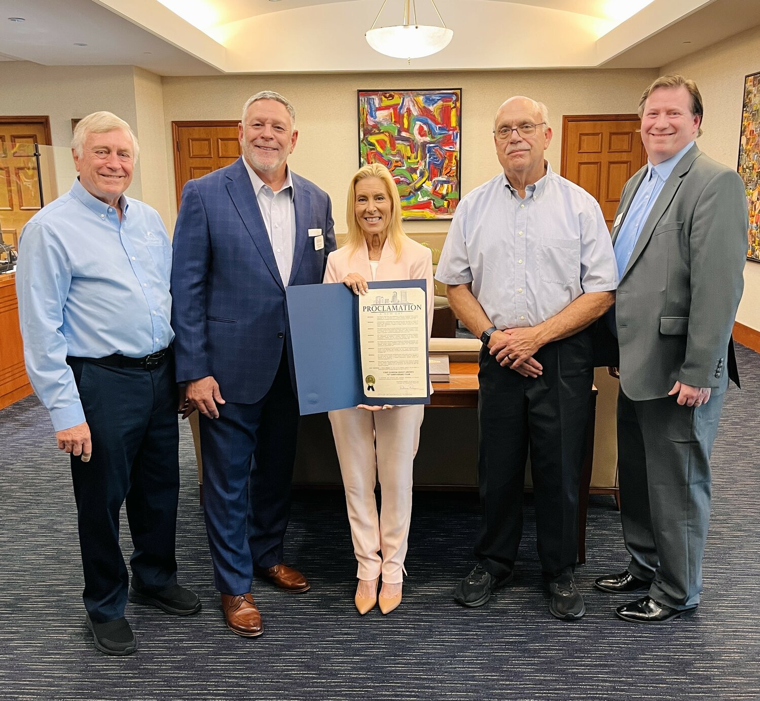 Credit union’s 75th anniversary recognized - The Ponte Vedra Recorder