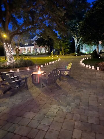 Neighborhood creates luminary display - The Ponte Vedra Recorder