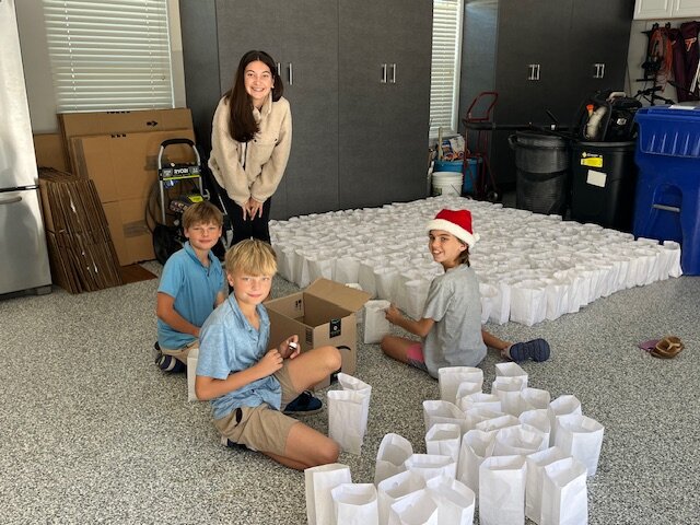 Neighborhood creates luminary display - The Ponte Vedra Recorder