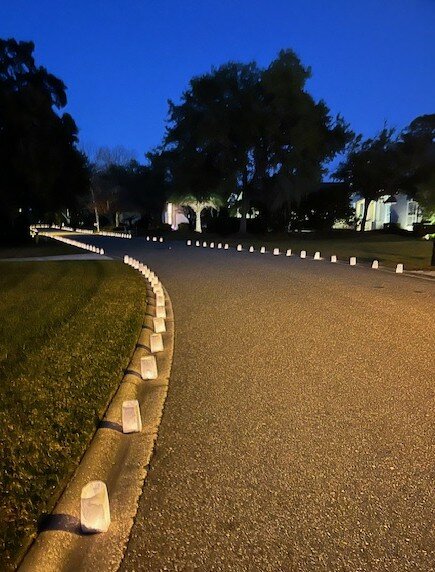 Neighborhood creates luminary display - The Ponte Vedra Recorder