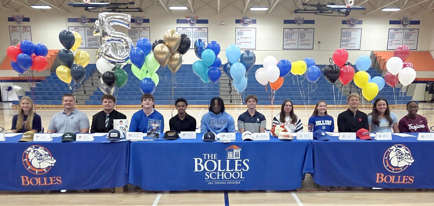 Bolles student-athletes commit to colleges - The Ponte Vedra Recorder