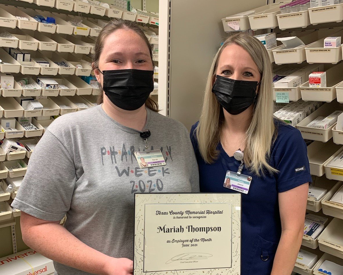 Mariah Thompson is TCMH June Employee of the Month | West Plains Daily ...