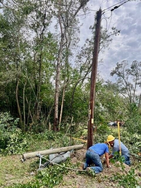 HOEC sends linemen to Georgia to aid in hurricane recovery efforts ...