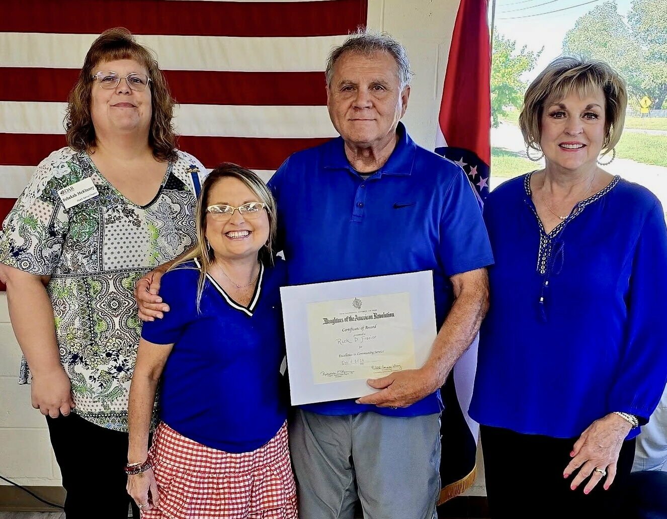 Rick Frazier receives DAR Community Service Award | West Plains Daily Quill