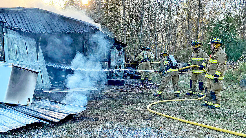 Local Departments Battle Structure Fires - Dresden Enterprise