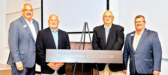 UTM Classroom Honors Tosh Family - Dresden Enterprise