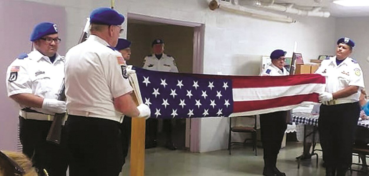 Honor Guard reveals meaning of Flag Ceremony - The Camden Chronicle