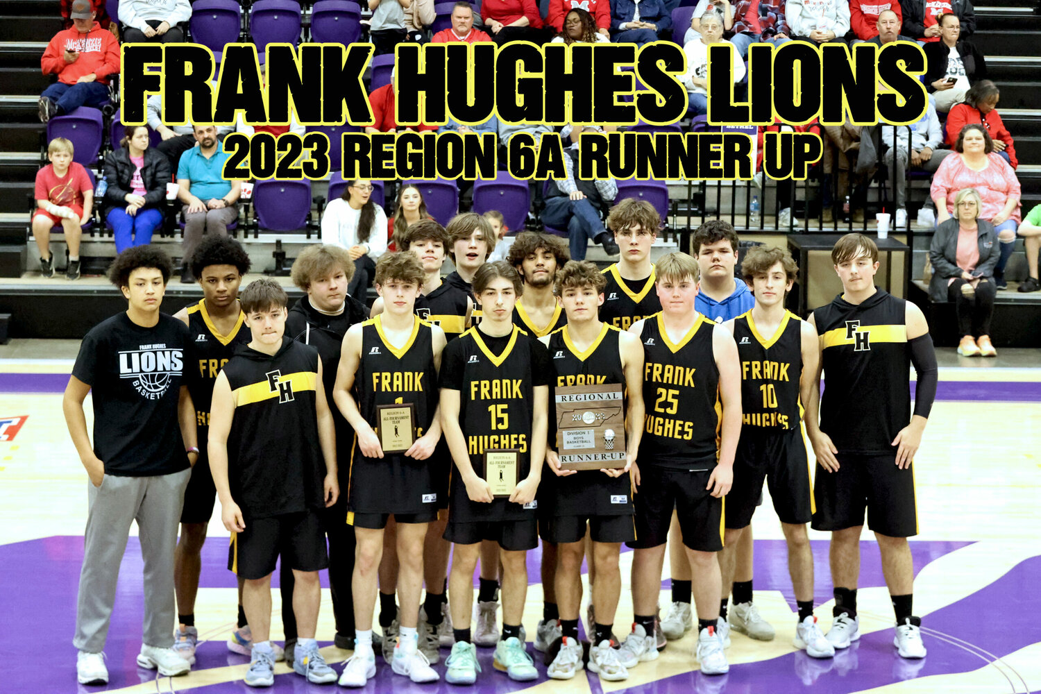 Frank Hughes Lions are 2023 Region Runner-Up - Wayne County News