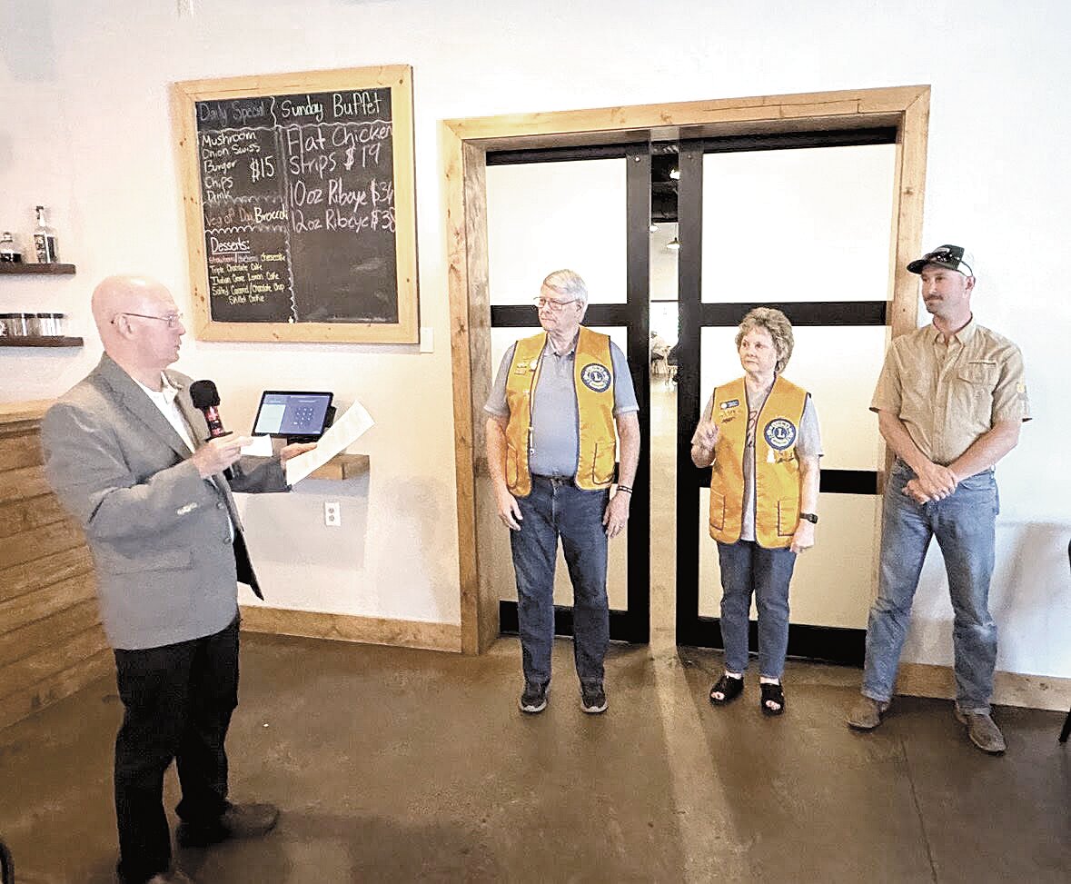 Lion’s Club installs new officers - The Camden Chronicle