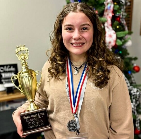 Ebby Britt wins 2025 Weakley County Spelling Bee - The Martin Post