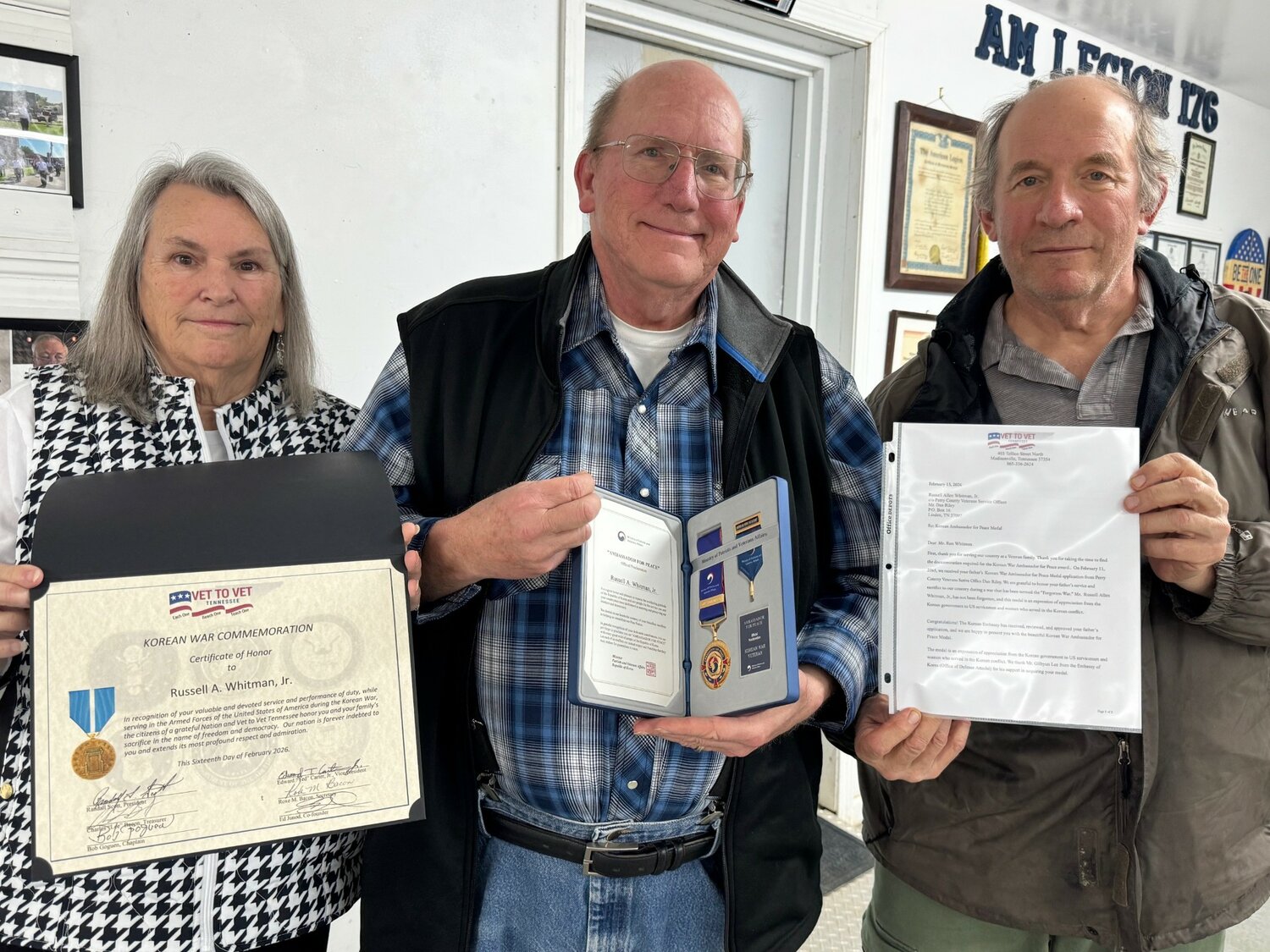 Korean Ambassador for Peace Medal presented to Whitman family - Buffalo ...