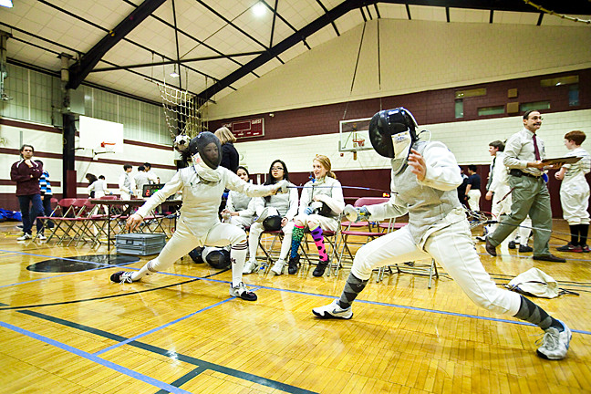 Horace Mann fencing team foils myths | The Riverdale Press | www ...