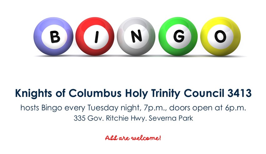 Knights of Columbus Bingo | Severna Park