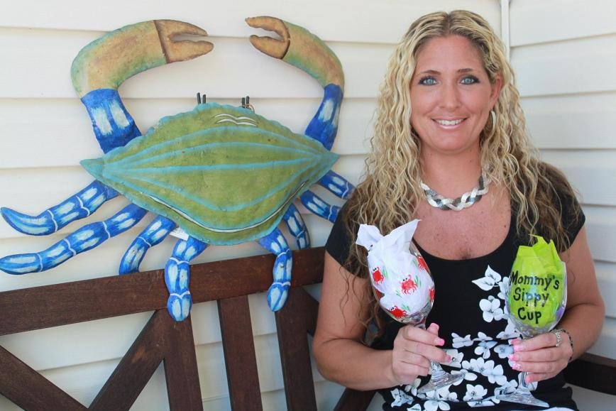 Local Crafter Julie Barth Masterminds Beach-Themed Hand-Painted ...