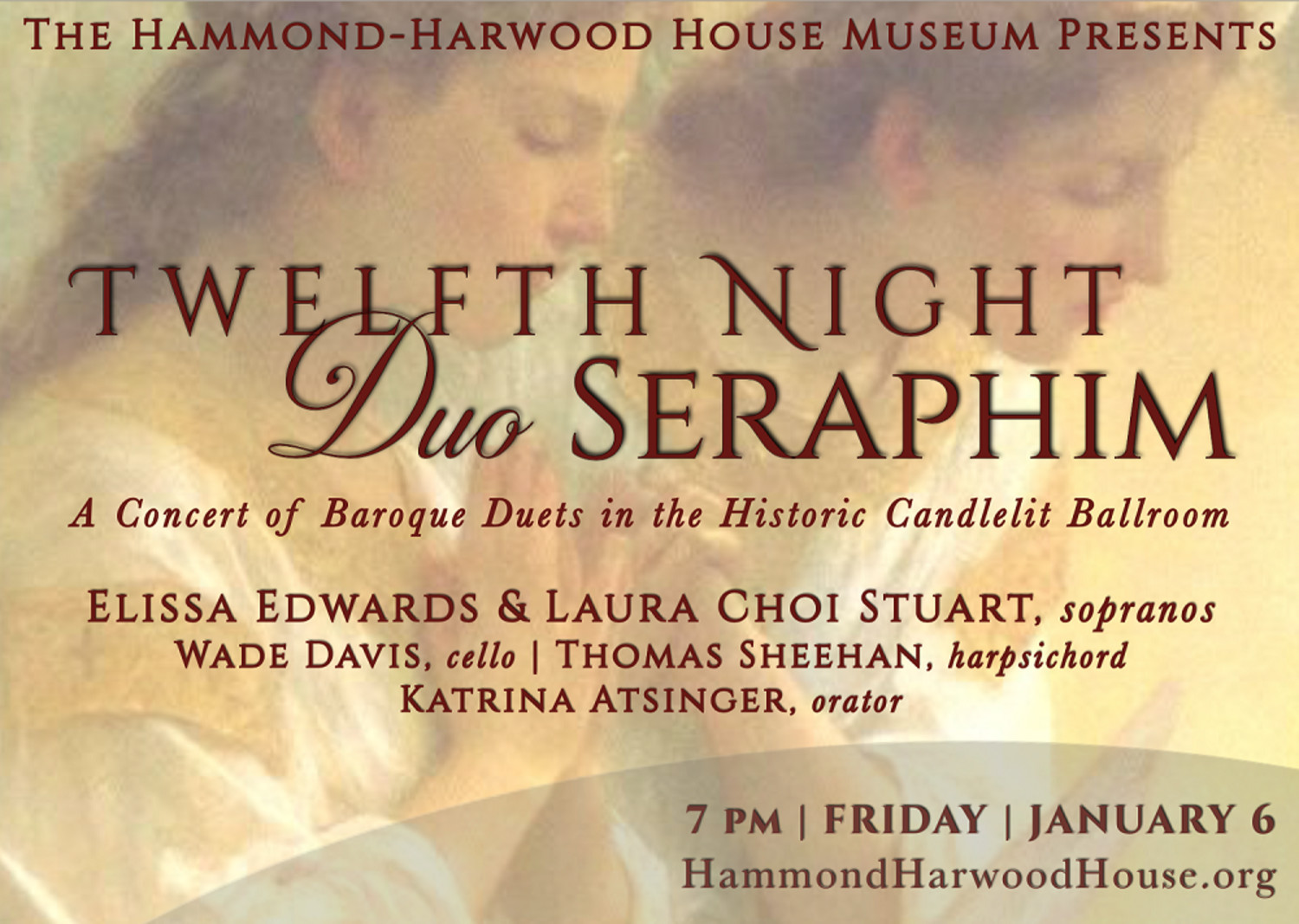 Twelfth Night Duo Seraphim – Concert | Pasadena