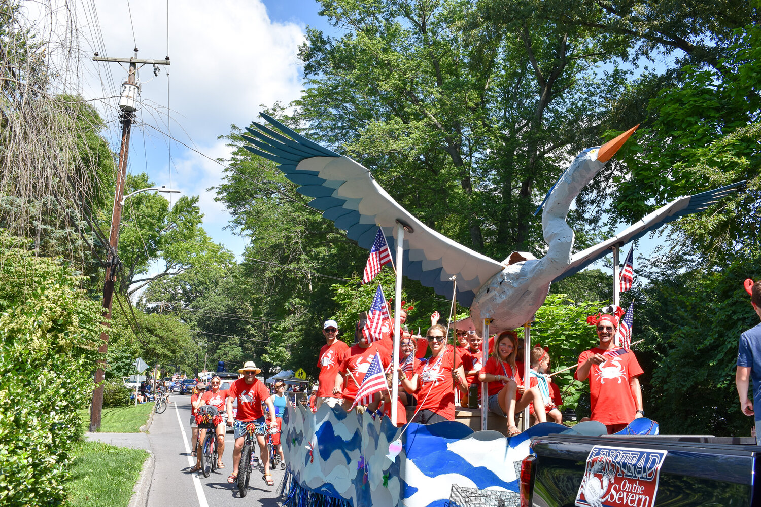 Linstead Float Named Best Overall At Fourth Of July Parade | Severna Park