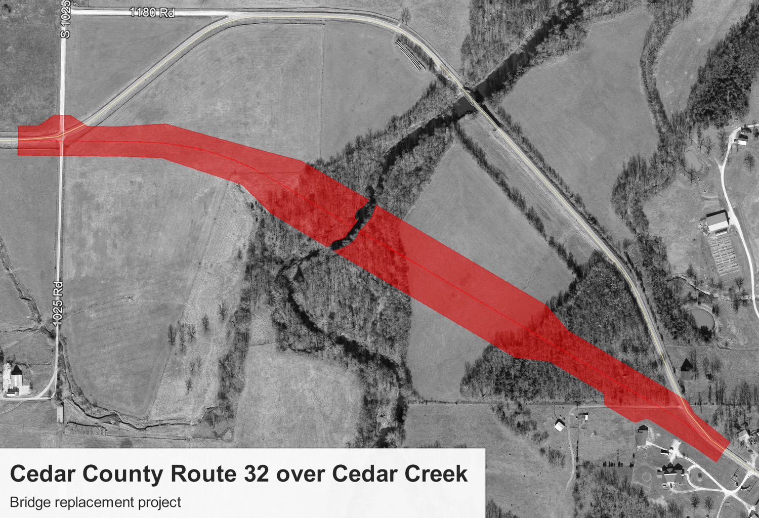 Cedar Creek bridge nears completion | Cedar County Republican