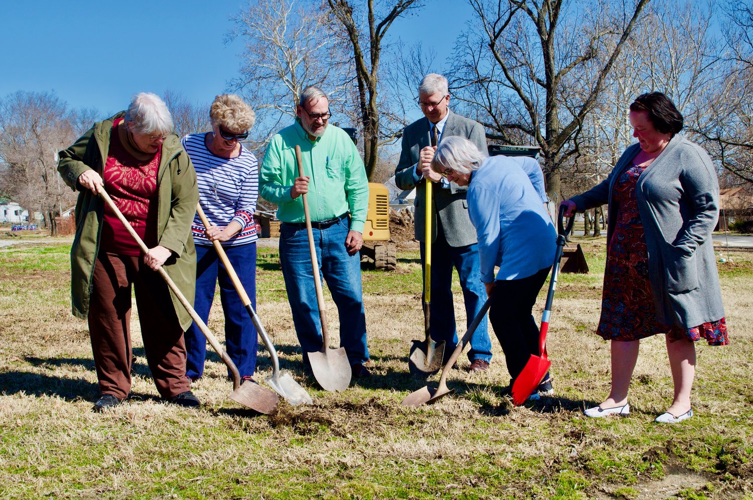 New El Do library branch building breaks ground | Cedar County Republican