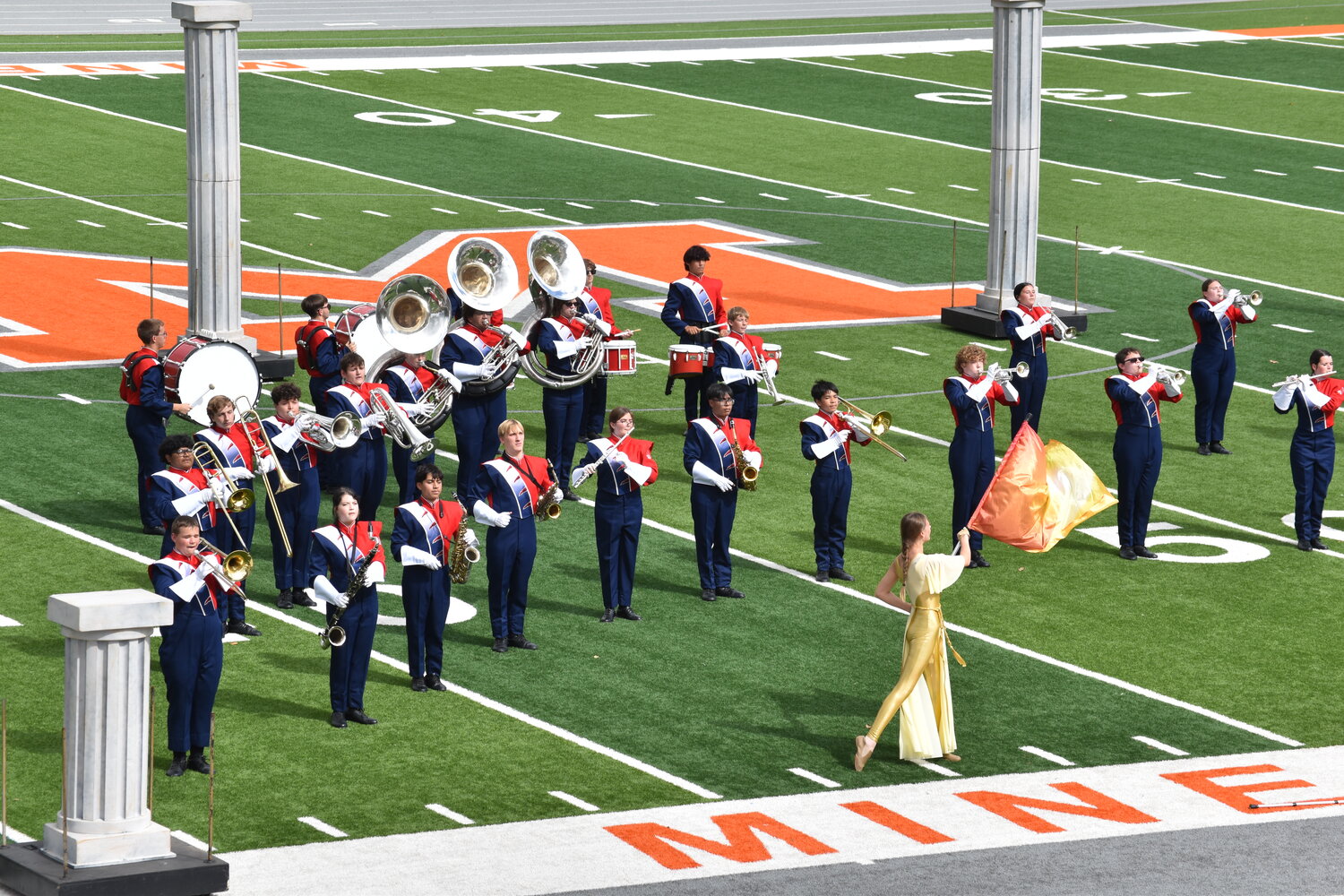 Alba-Golden band competes at area | Wood County Monitor